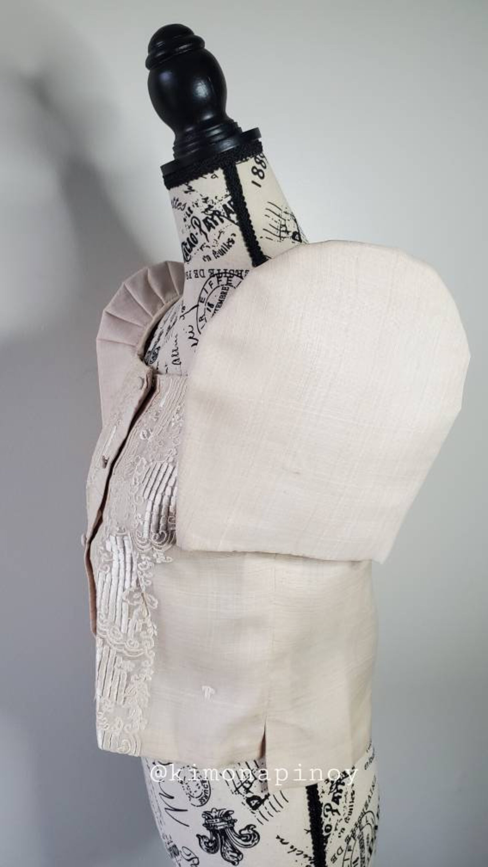 Modern Filipiniana Pinya Cocoon Philippine Fabric Blouse - Etsy