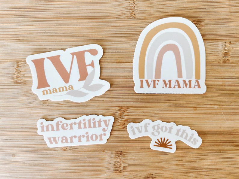 Pick Your Own Sticker Pack | IVF IUI Stickers | Miscarriage Stickers ...