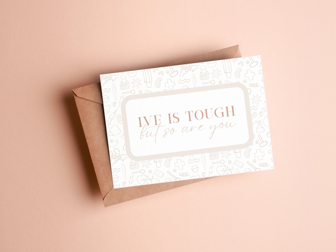 IVF Greeting Card | IVF Printable Card | Ivf Card | Ivf Printable ...