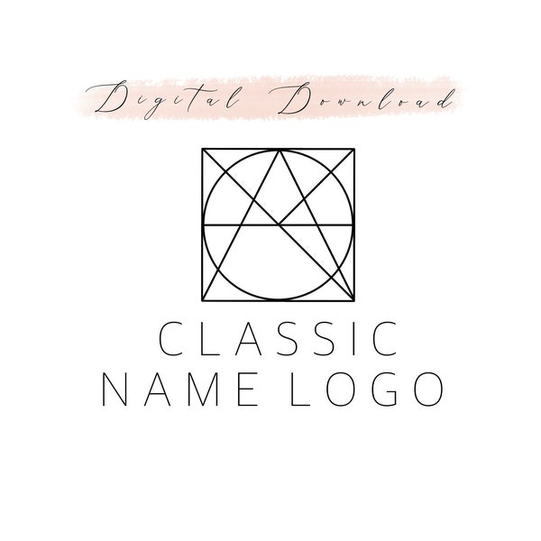 Classic Logo Design - Etsy
