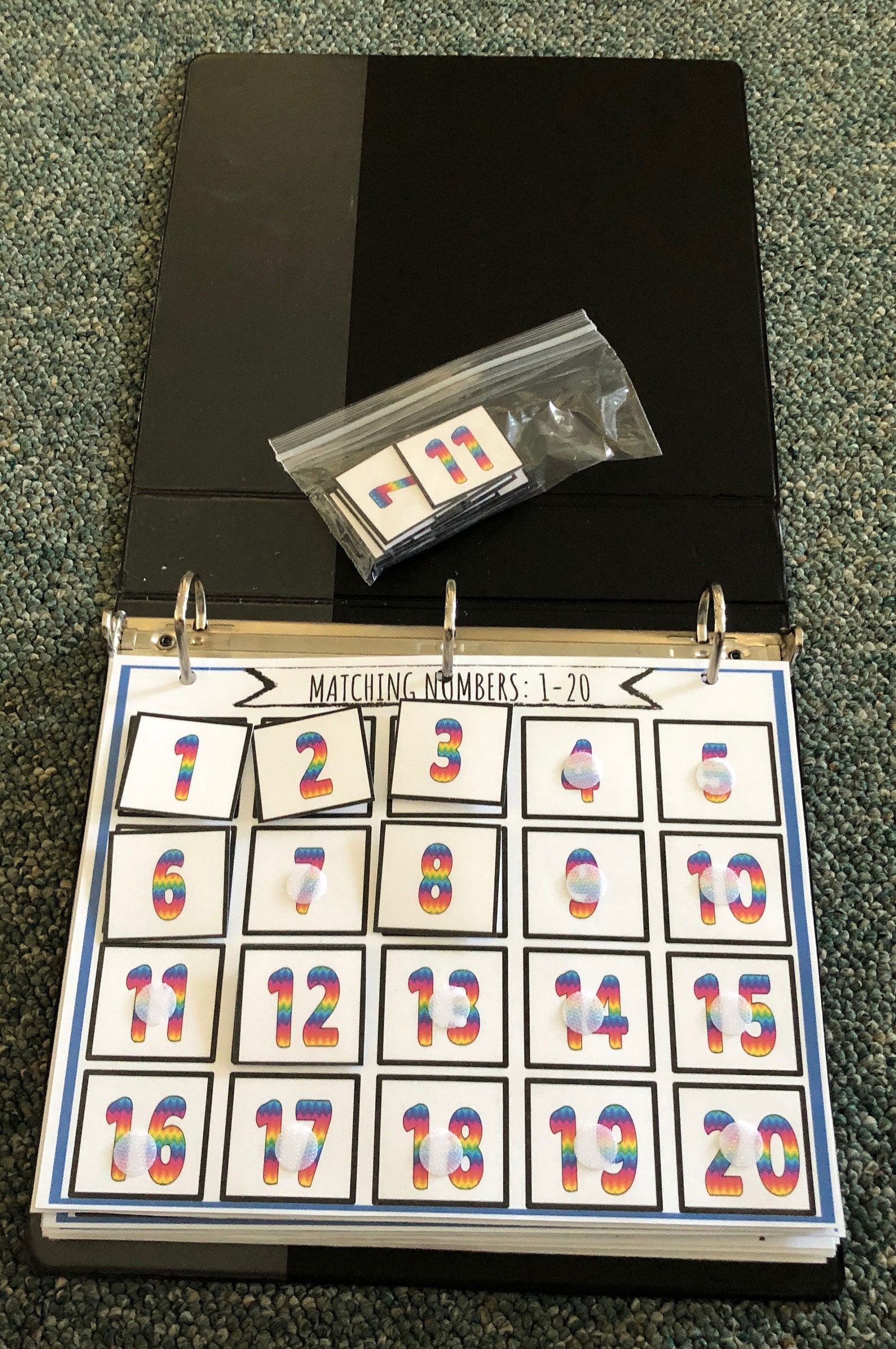 Numbers Learning Binder | Etsy