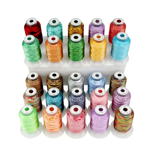 63 Spool Brother Colors Polyester Embroidery Machine Thread | Etsy