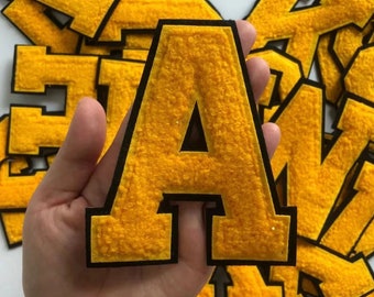 Large Iron on Letters - Etsy