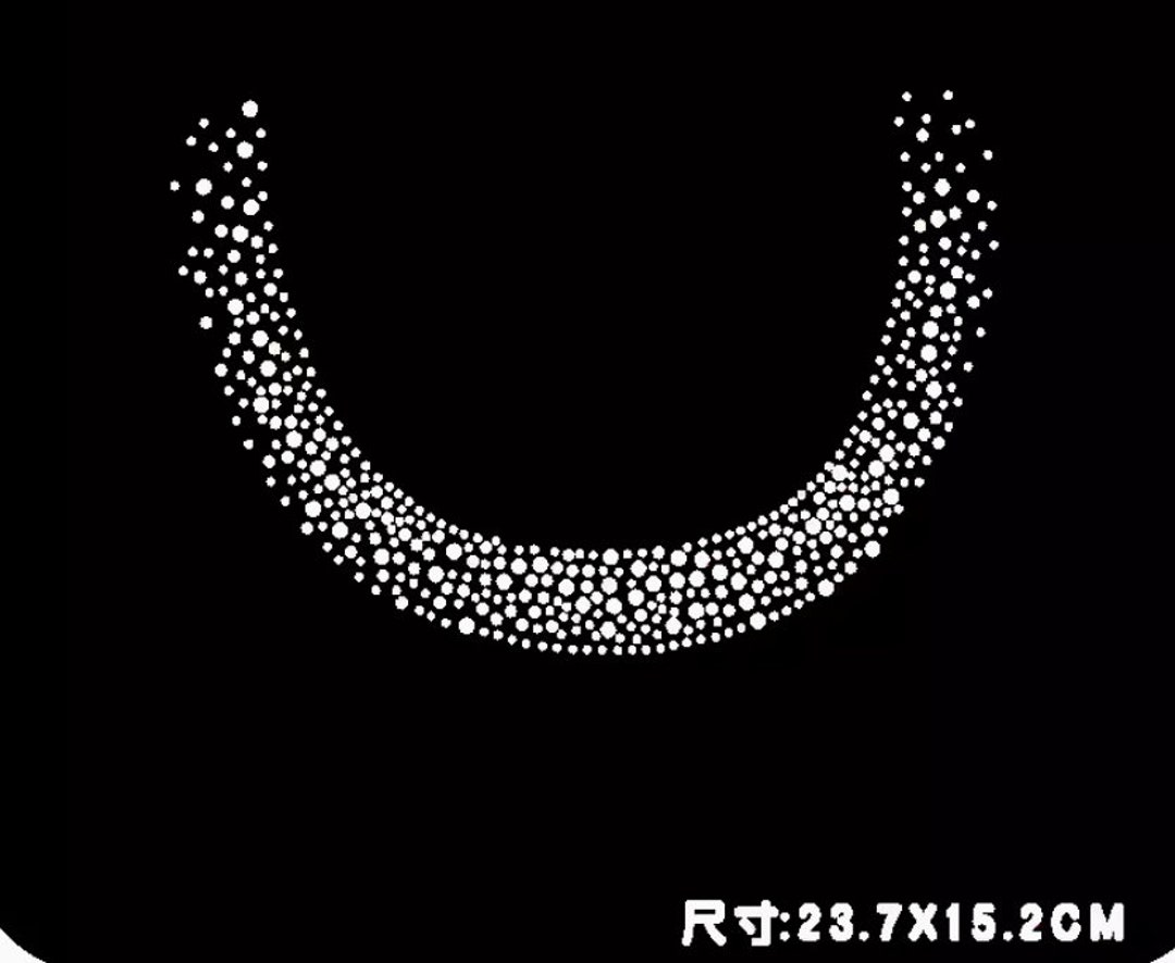 2315cm Rhinestone Transfer, Iron on Hot Fix, Rhinestone Transfer Bling ...