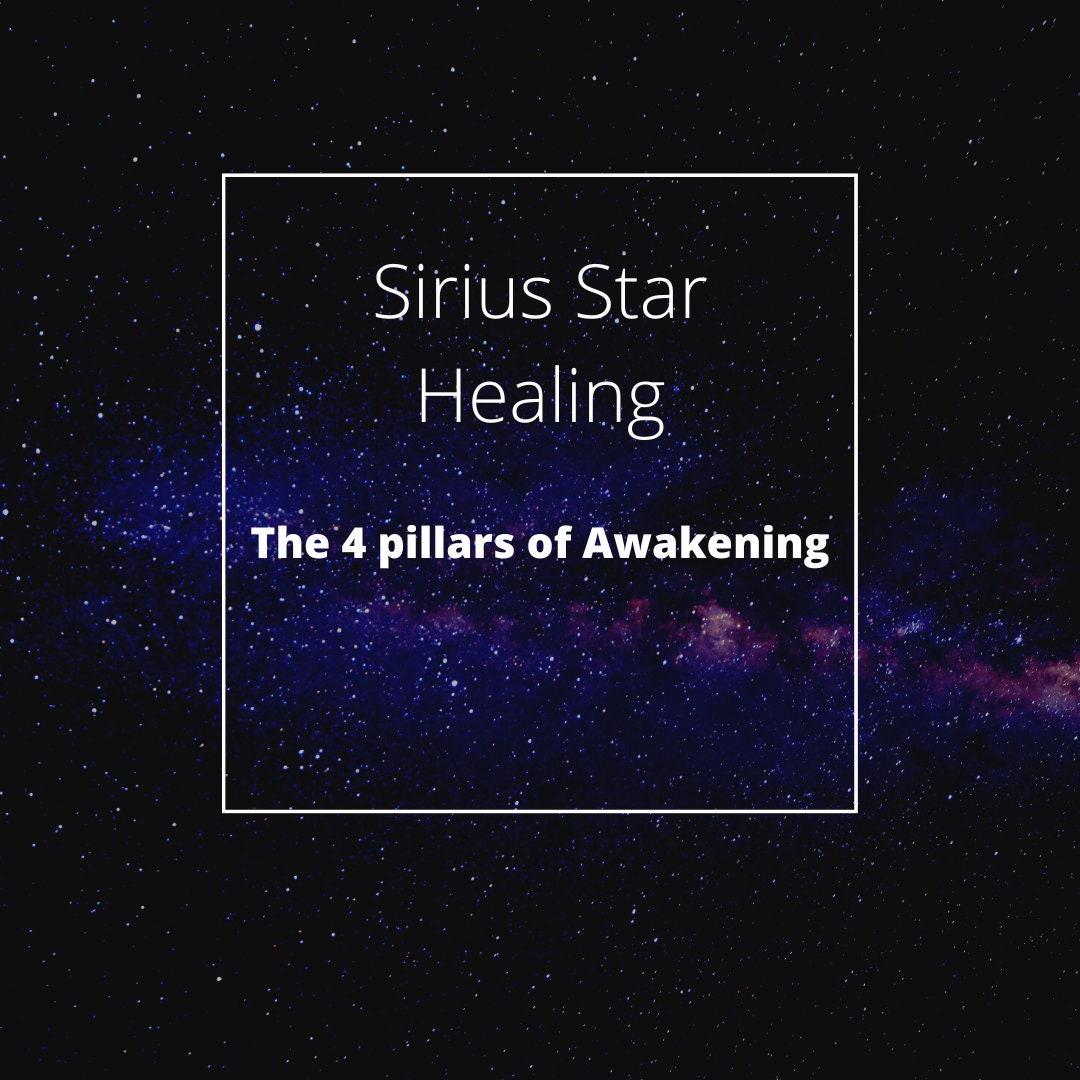 Sirius Star Healing - the 4 Pillars of Awakening - Etsy