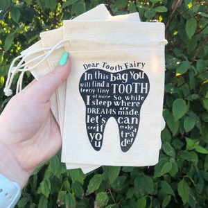Tooth Fairy Bag - Etsy