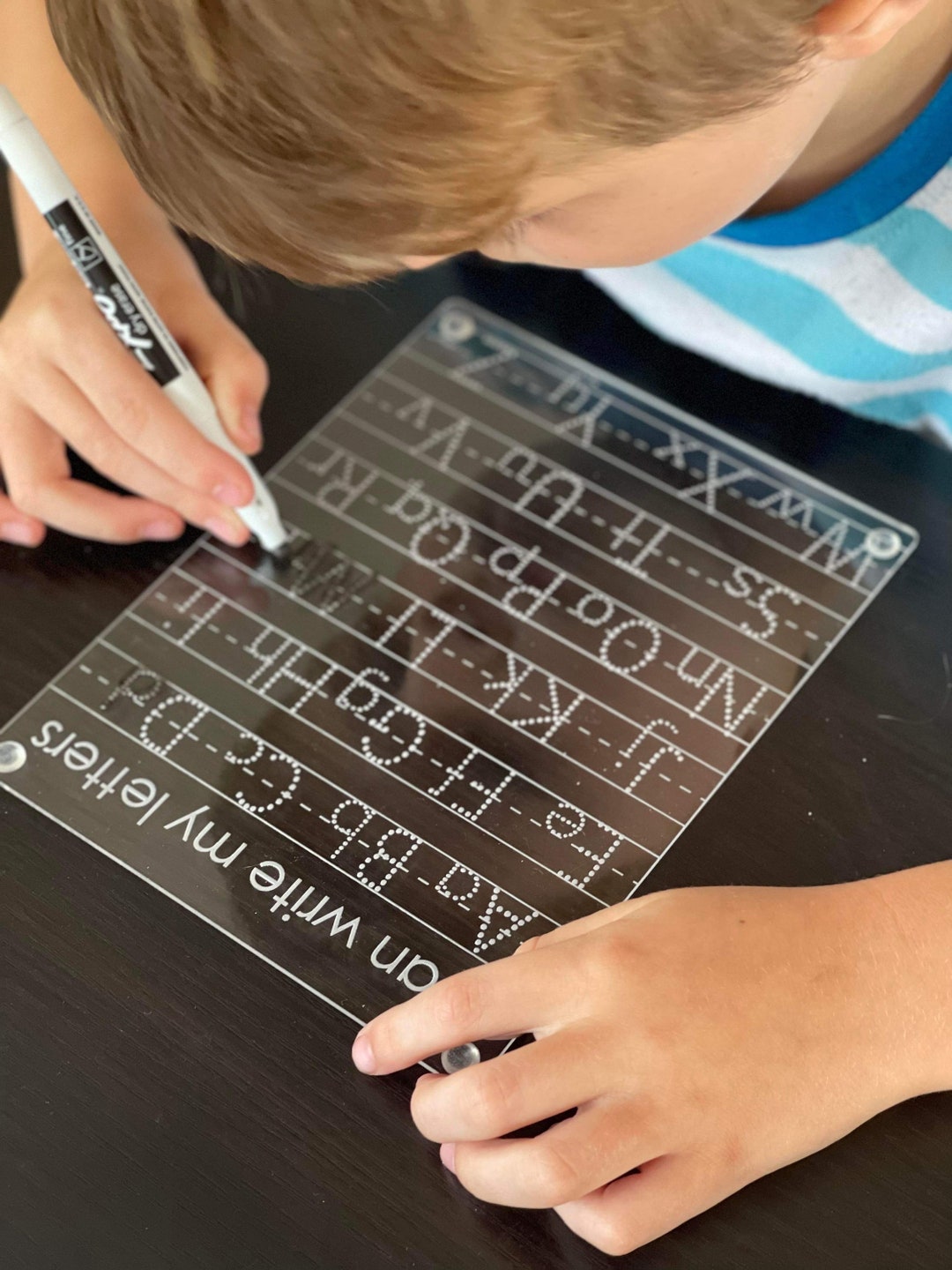 Children’s ‘I Can Write My Letters’ Board - Etsy Australia