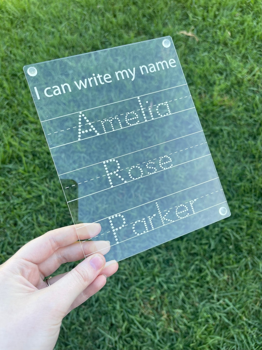 Children’s ‘I Can Write My Name’ Board - Etsy