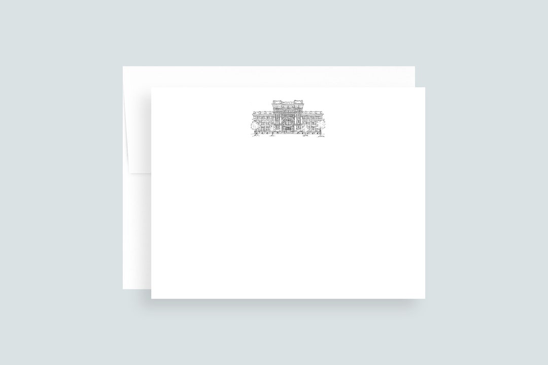 Drexel University Flat Note Card Set, Drexel Dragons Letterhead ...