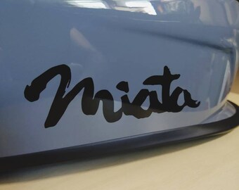 Meowta Mazda Miata Vinyl Decal - Etsy