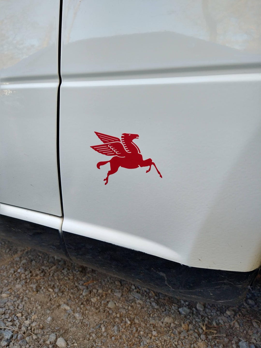 Decal Set Retro Mobil Pegasus Vinyl - Etsy