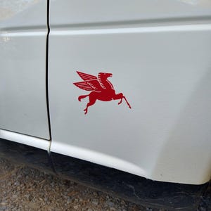 Decal Set Retro Mobil Pegasus Vinyl - Etsy