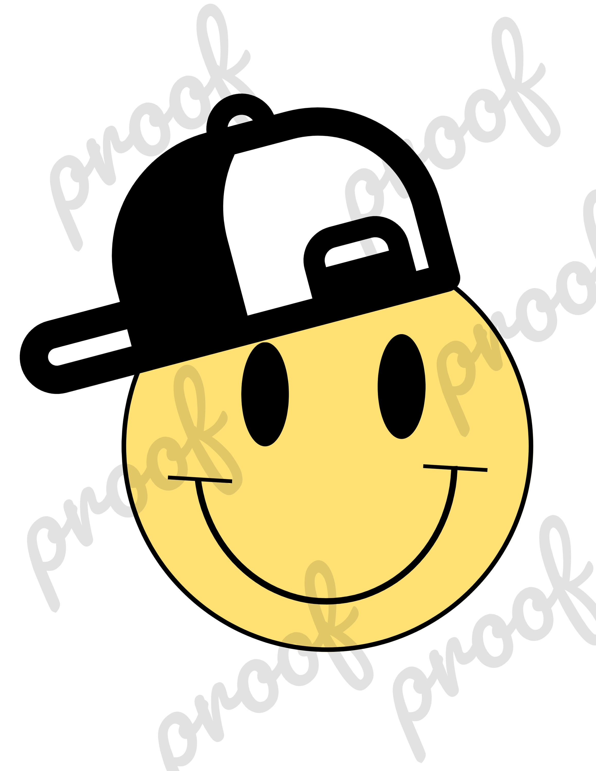 Happy Face, Smiley Face PNG Includes 3 - Etsy
