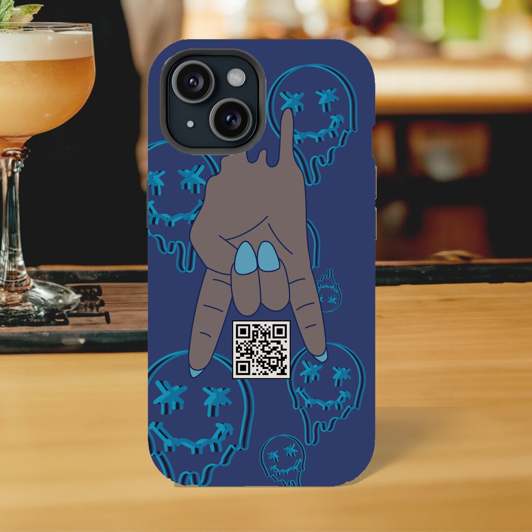 Custom QR Code Phone Case, Venmo QR Code Phone Case, Cashapp Payment QR ...