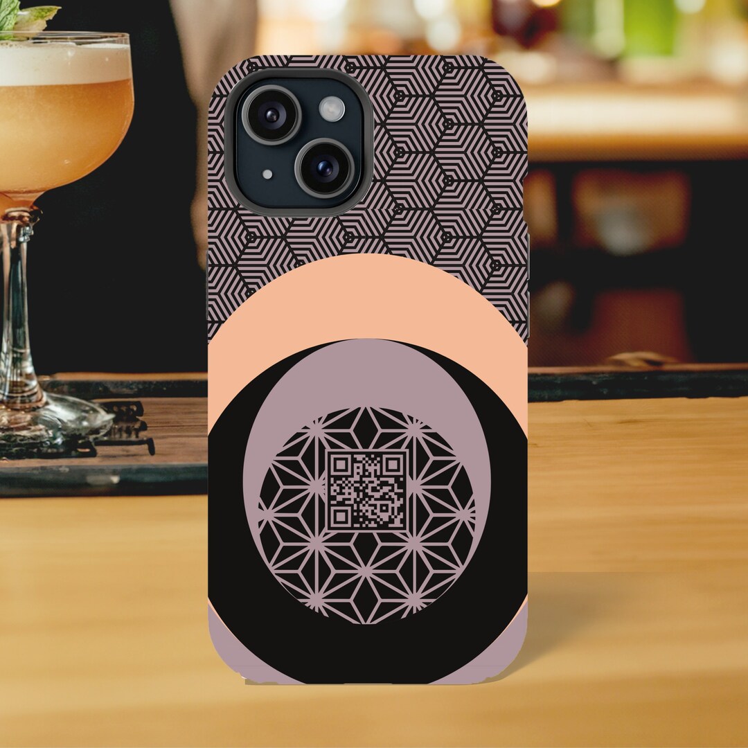 Custom QR Code Phone Case | Personalized Payment & Link Sharing Case for Bartenders, Servers ...