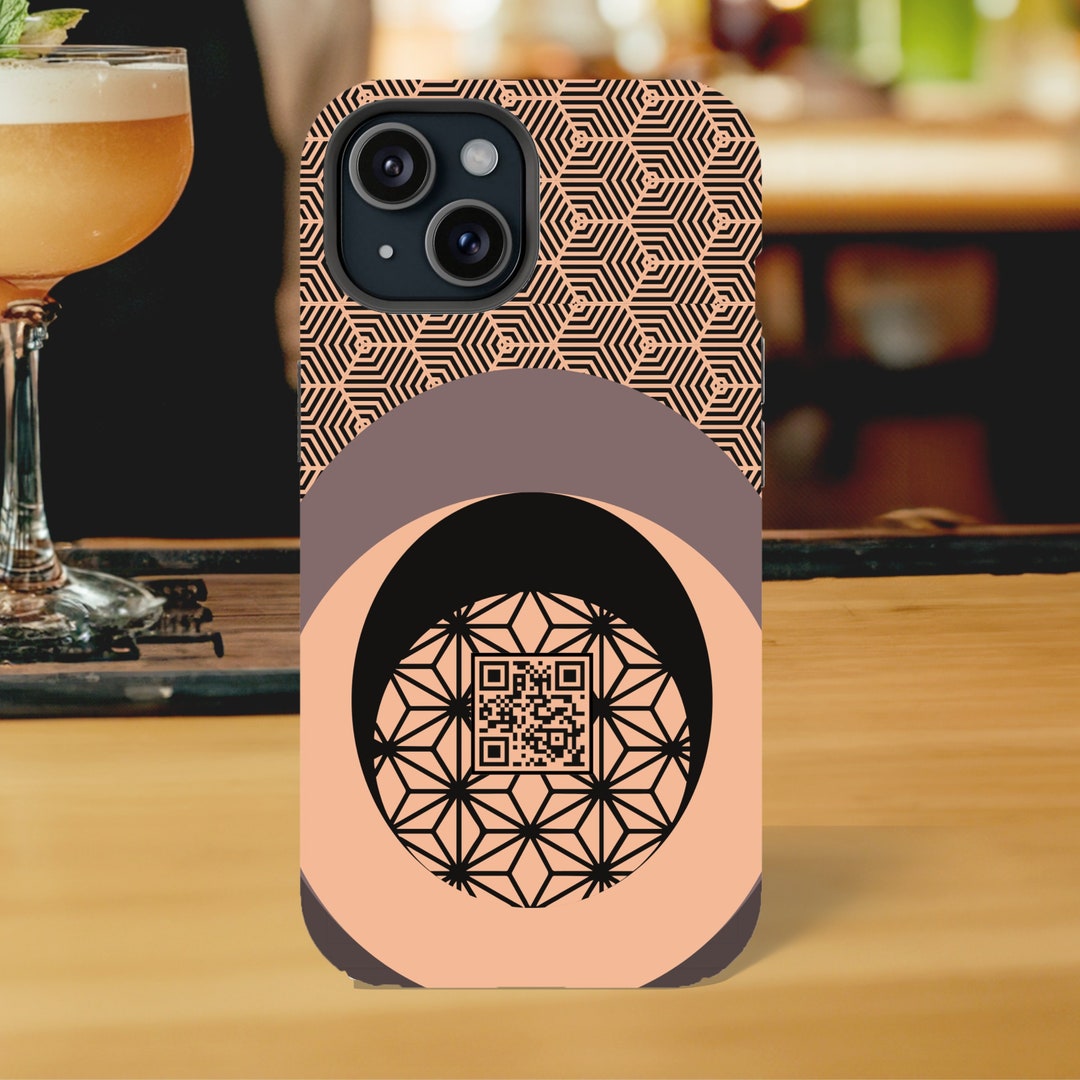Custom QR Code Phone Case | Personalized Payment & Link Sharing Case for Bartenders, Servers ...