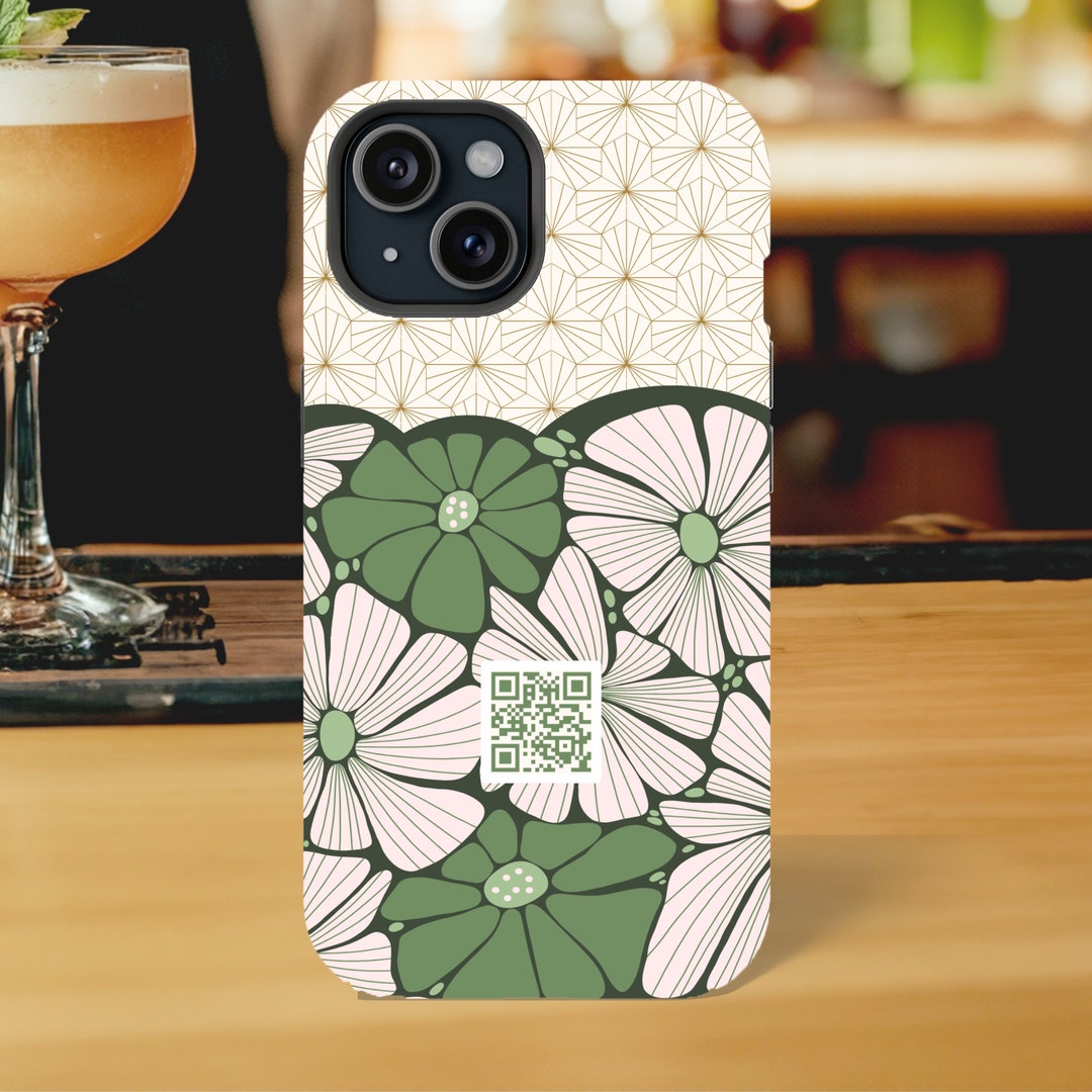 Custom Designed QR Code Phone Case Link Your Instagram, Tiktok, Venmo ...