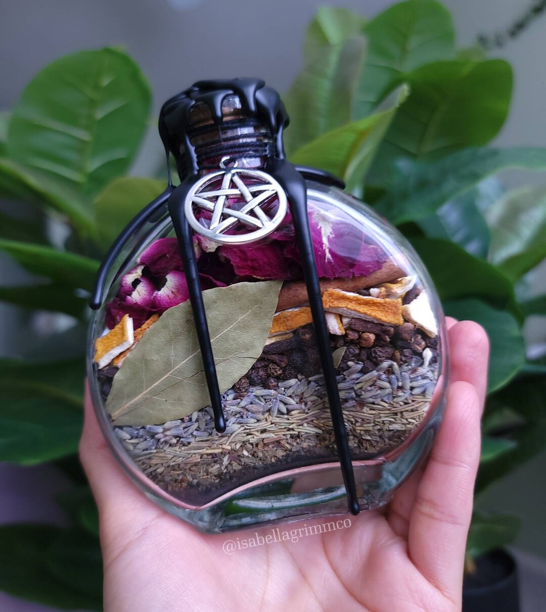 Blessed Home Spell Jar / Protection Spell Jar / Home Spell Jar / Home ...