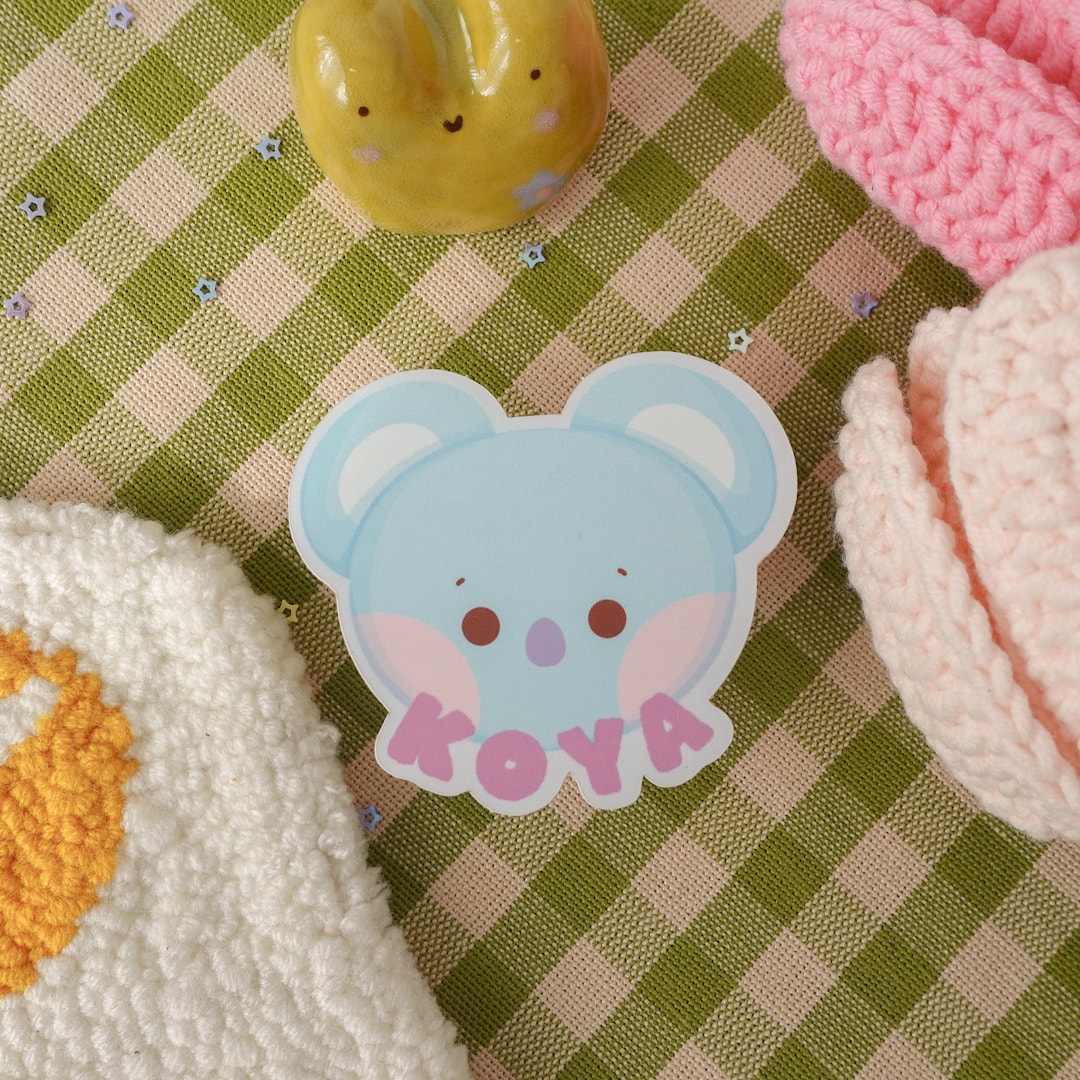 Koya Sticker | Waterproof Matte Sticker | Kpop Stickers, BT21, BTS ...