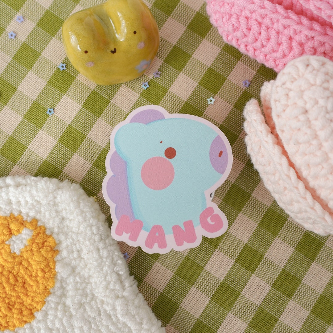 Mang Sticker: Waterproof Matte BT21 Kpop Sticker - Etsy