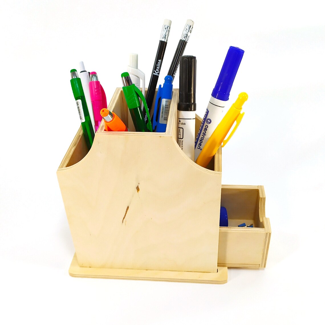 CNC Files for Wood. Desk Organizer CNC Plan. Wood, Plywood Model Cnc ...