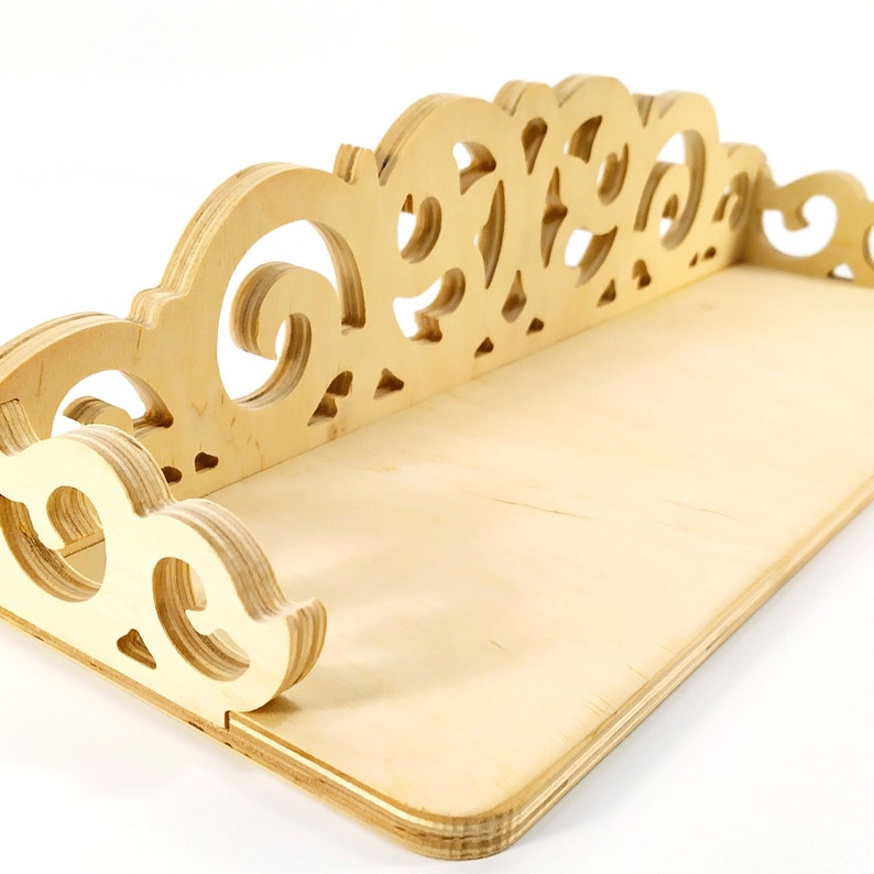 CNC Files for Wood. Decorative Shelf CNC Plan. Wood, Plywood Model Cnc ...