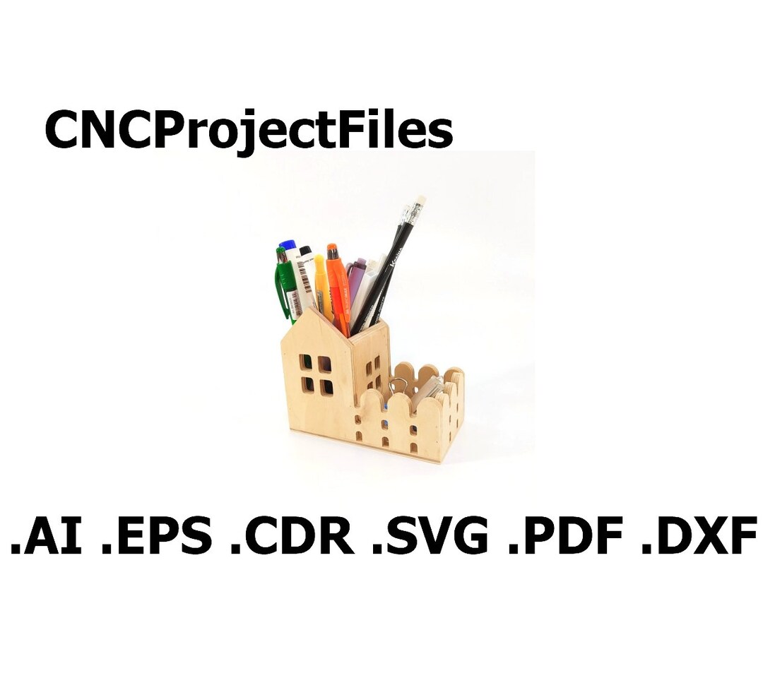 CNC Files for Wood. Desk Organizer CNC Plans. Wood, Plywood Model Cnc ...