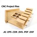 CNC Files for Wood. Decorative Key Holder CNC Plans. Wood, Plywood ...