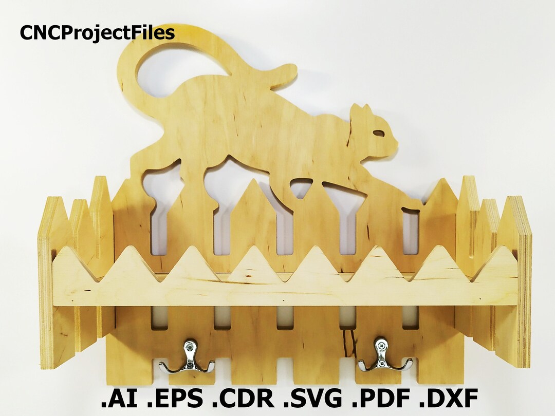 CNC Files for Wood. Decorative Shelf CNC Plan. Wood, Plywood Model Cnc ...