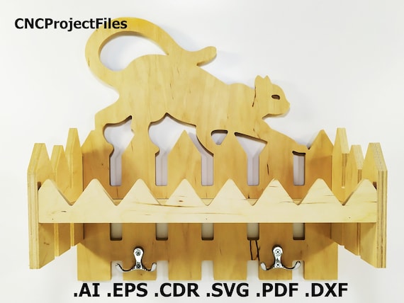 CNC Files for Wood. Decorative Shelf CNC Plan. Wood Plywood | Etsy