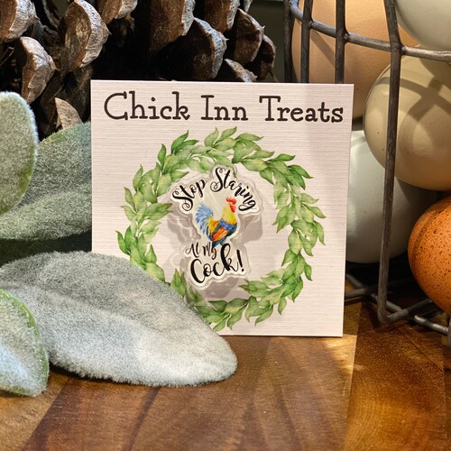 Enamel Chicken Pin Cute Chicken Pin Plymouth Rock Chicken - Etsy