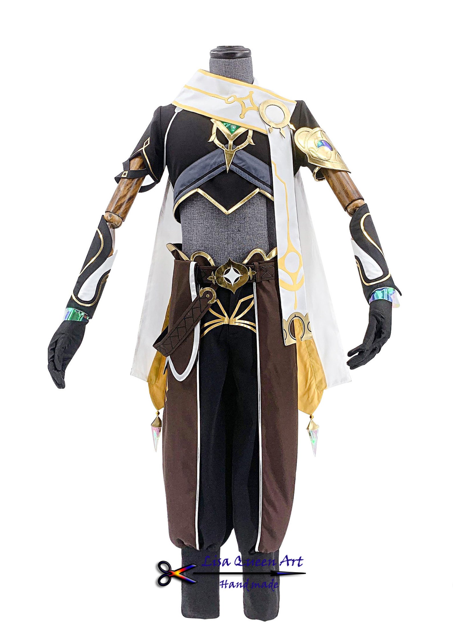 Genshin Impact Aether Cosplay Costume Aether Game Outfit Etsy