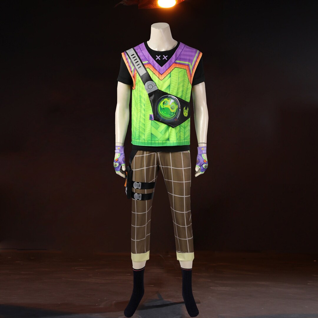 Valorant Gekko Agent Cosplay Costume Shirt Pants Halloween - Etsy