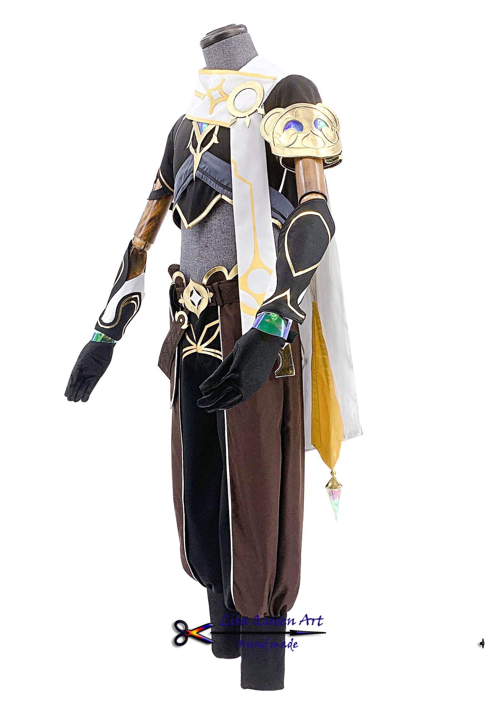 Genshin Impact Aether Cosplay Costume Aether Game Outfit Etsy