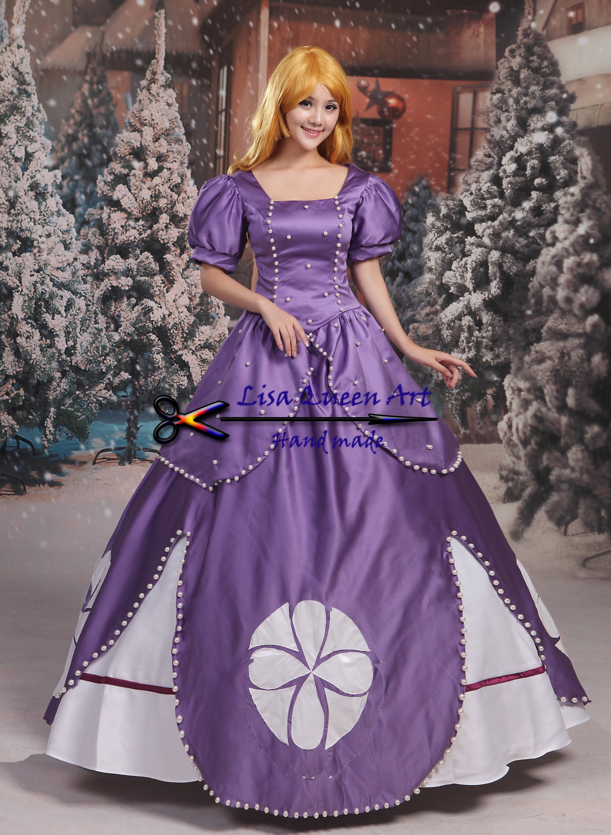 Sofia the First Princess Sofia Cosplay Costume Sofia Cosplay | Etsy