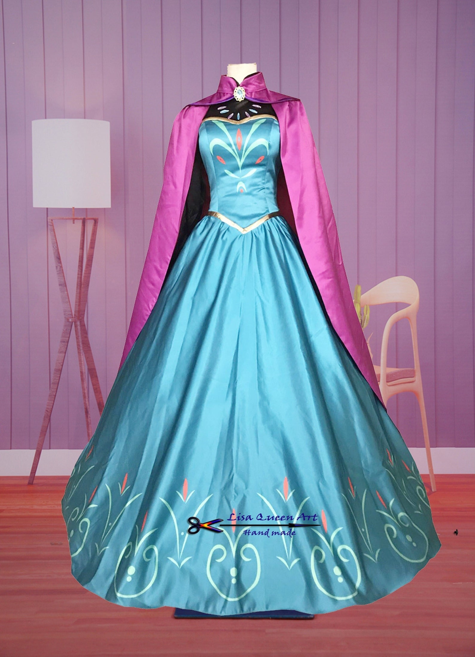 Frozen Elsa Queen Cosplay Costume Adult Frozen Elsa Cosplay - Etsy