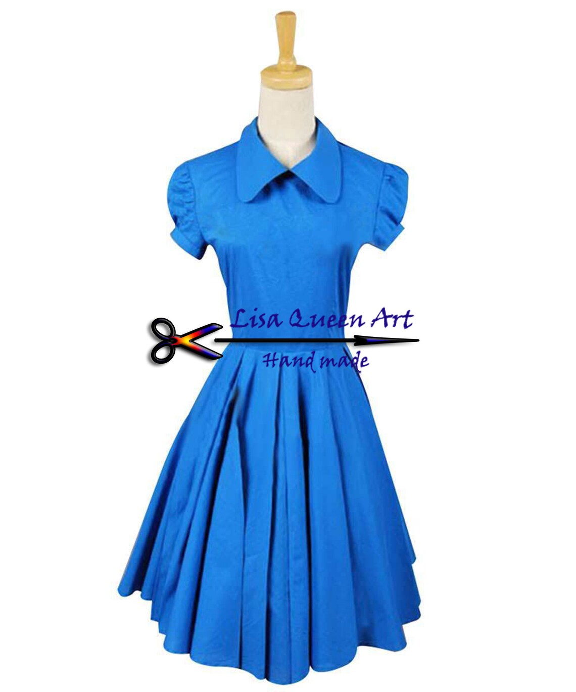 Alice In Wonderland Movie Alice Blue Dress Cosplay Costume For | Etsy