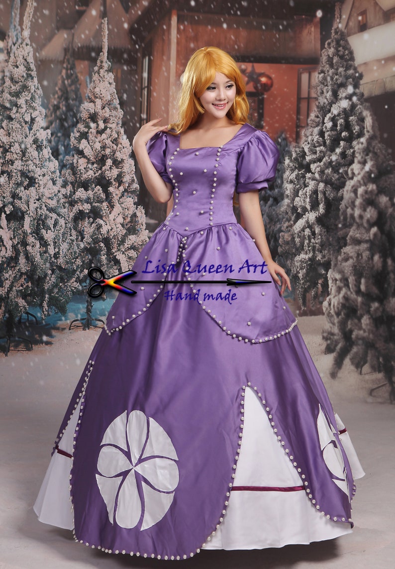 Sofia the First Princess Sofia Cosplay Costume Sofia Cosplay | Etsy