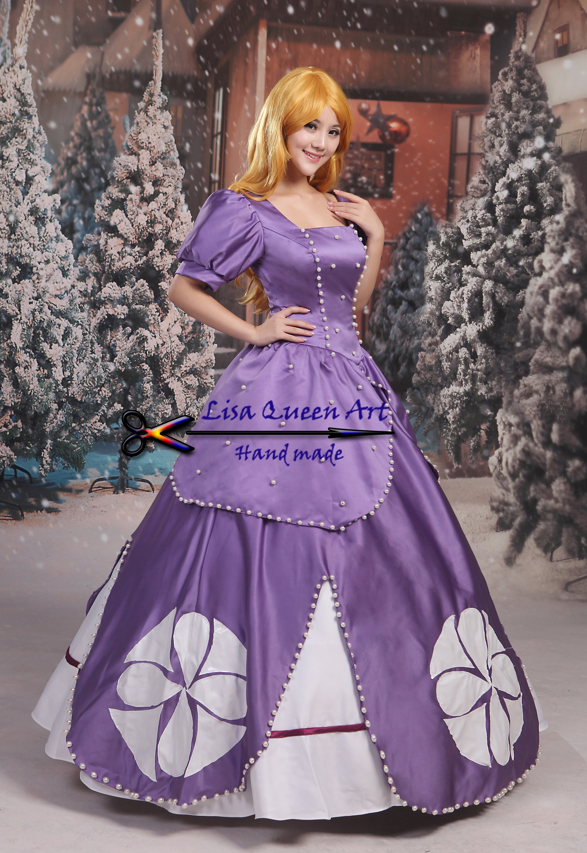 Sofia the First Princess Sofia Cosplay Costume Sofia Cosplay | Etsy