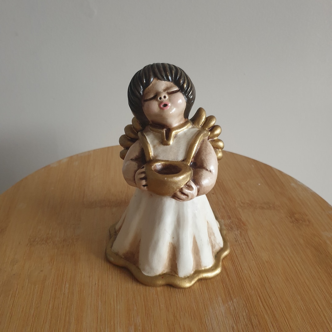 Vintage Original Bozner Engel Thun Singing Angel Figurine. - Etsy ...