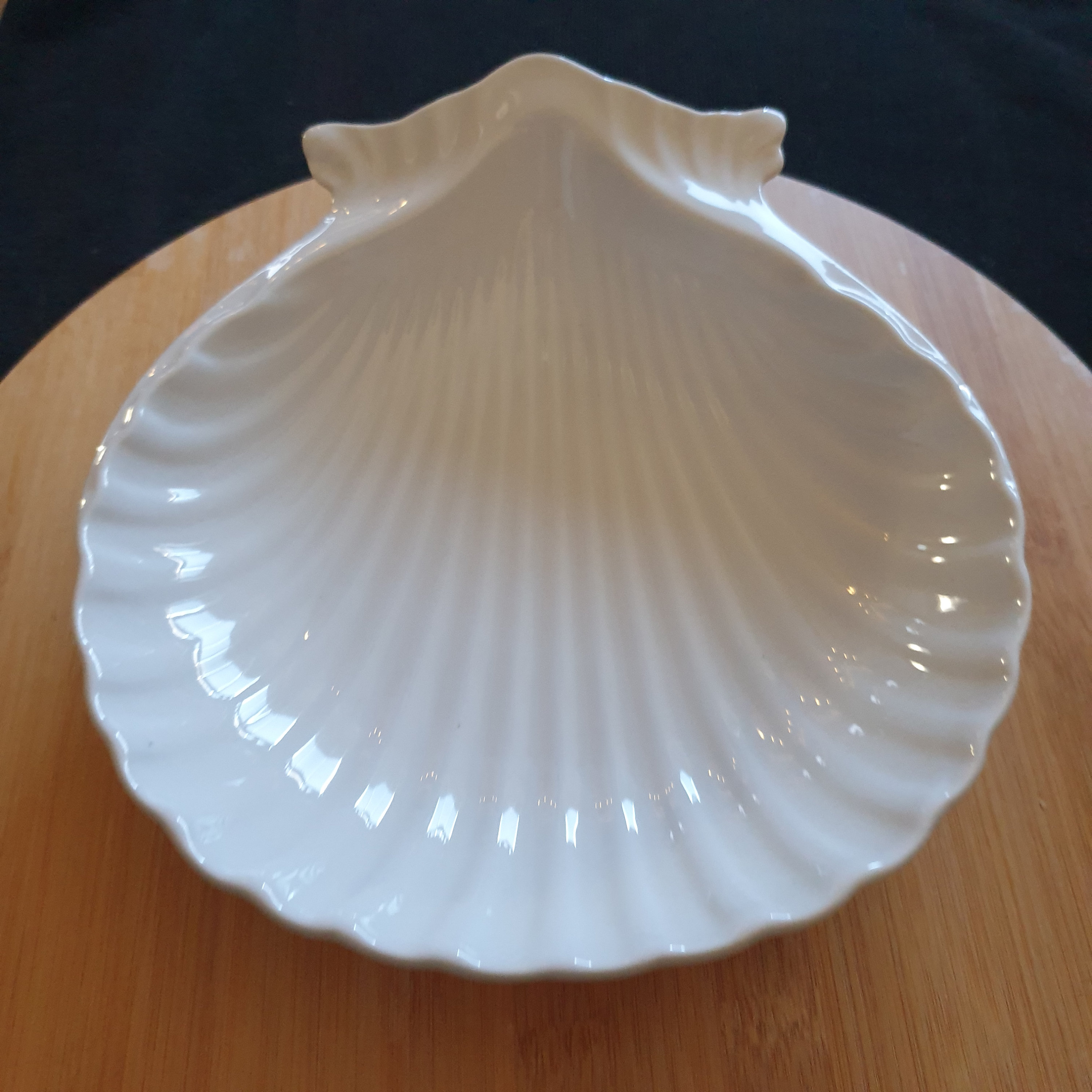 Vintage White Ceramic Trinket Shell. Sea Shell. Trinket Dish. - Etsy