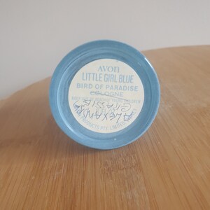 Vintage Avon Little Girl Blue Cologne Bottle. Avon Eau De Cologne. Avon ...