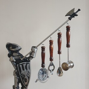 Vintage 5 Piece Knight Bar Set. Retro Bar Set. Bar - Etsy