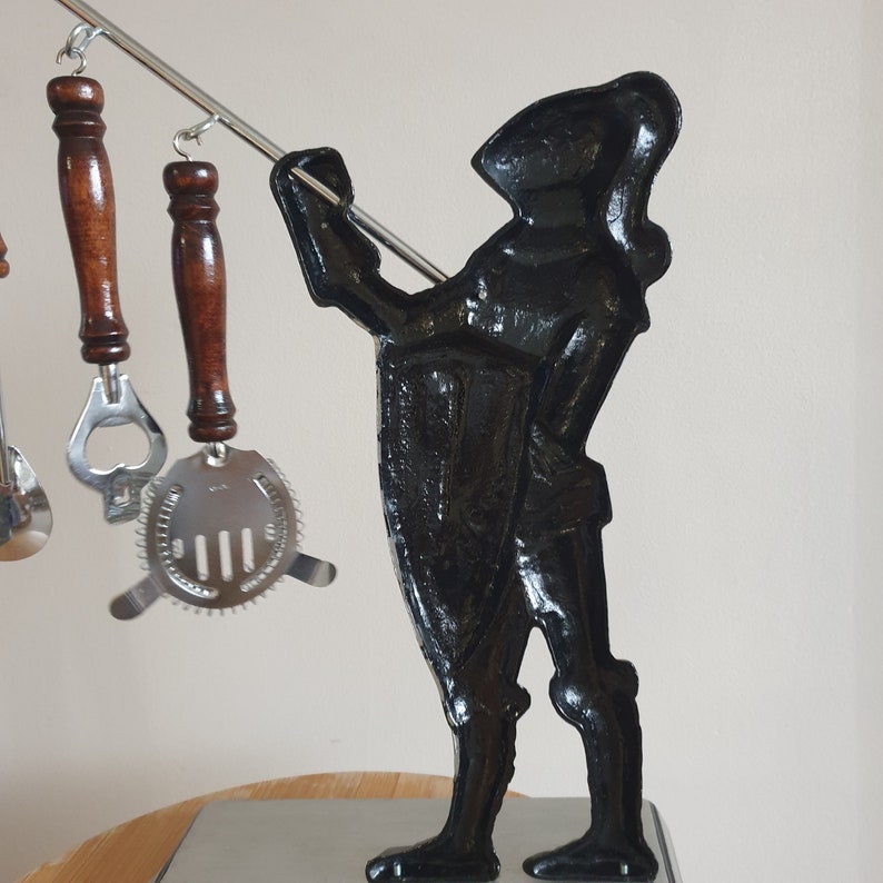 Vintage 5 Piece Knight Bar Set. Retro Bar Set. Bar - Etsy