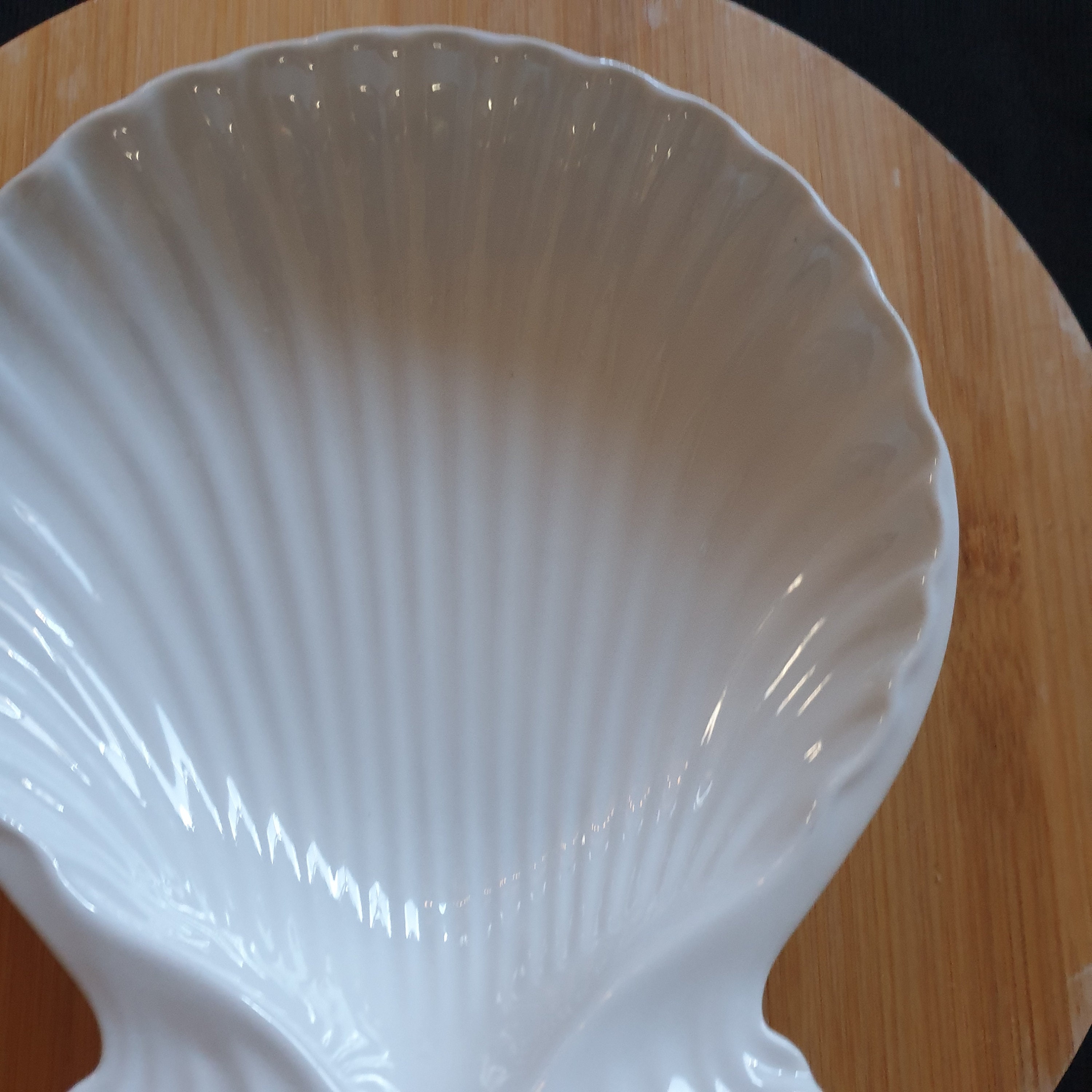 Vintage White Ceramic Trinket Shell. Sea Shell. Trinket Dish. - Etsy