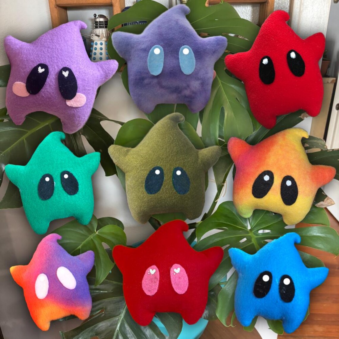 Super Mario Galaxy Luma Plushie - Etsy