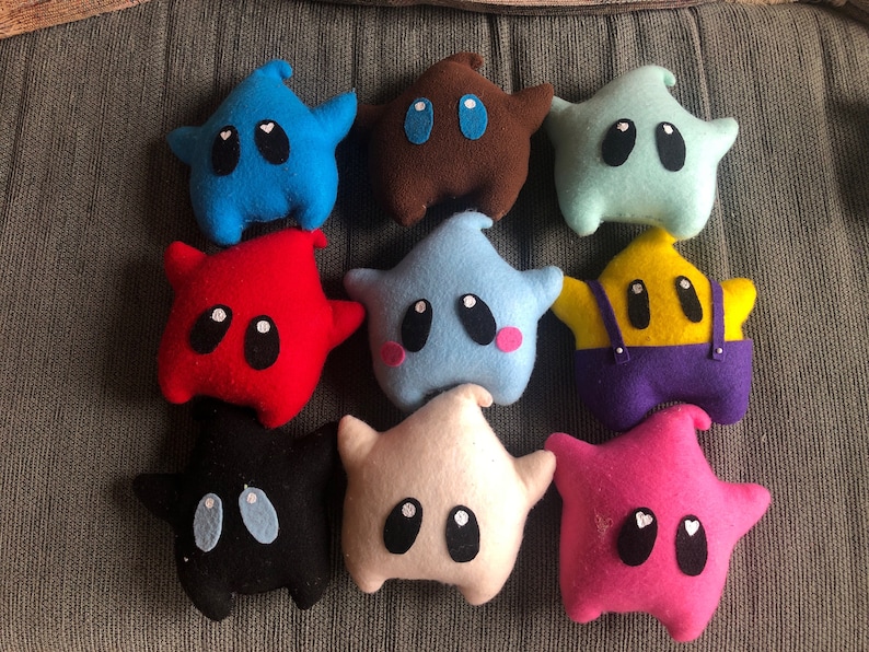 Super Mario Galaxy Luma Plushie - Etsy