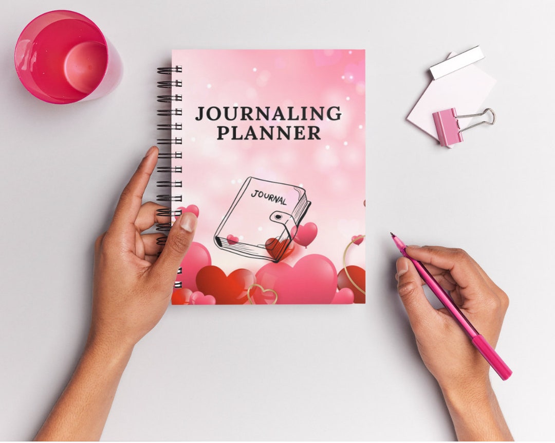 Girlie Daily Digital Journal Planning | Printable Planner Pages | Pink ...