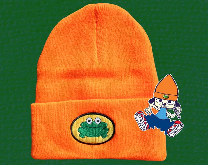 Parappa the Rapper Cosplay Beanie - Video Game Inspired Knit Hat - Etsy
