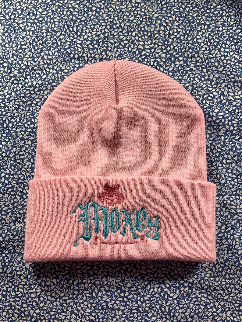 Moxes Beanie the Mox Cyberpunk 2077 Inspired Embroidered - Etsy